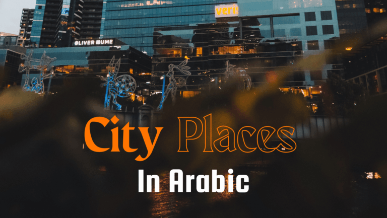 Learn the Parts of the Hand in Arabic – Vocabulary List with Audio